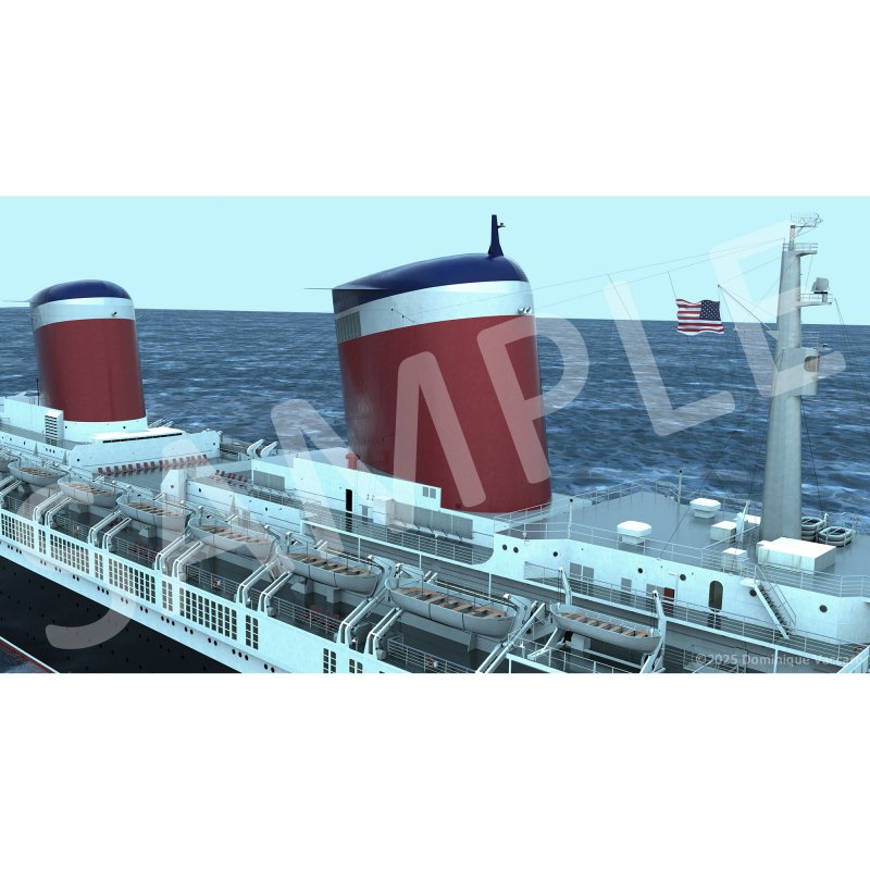 SS UNITED STATES Like you have never seen - A pictorial tribute to the ...